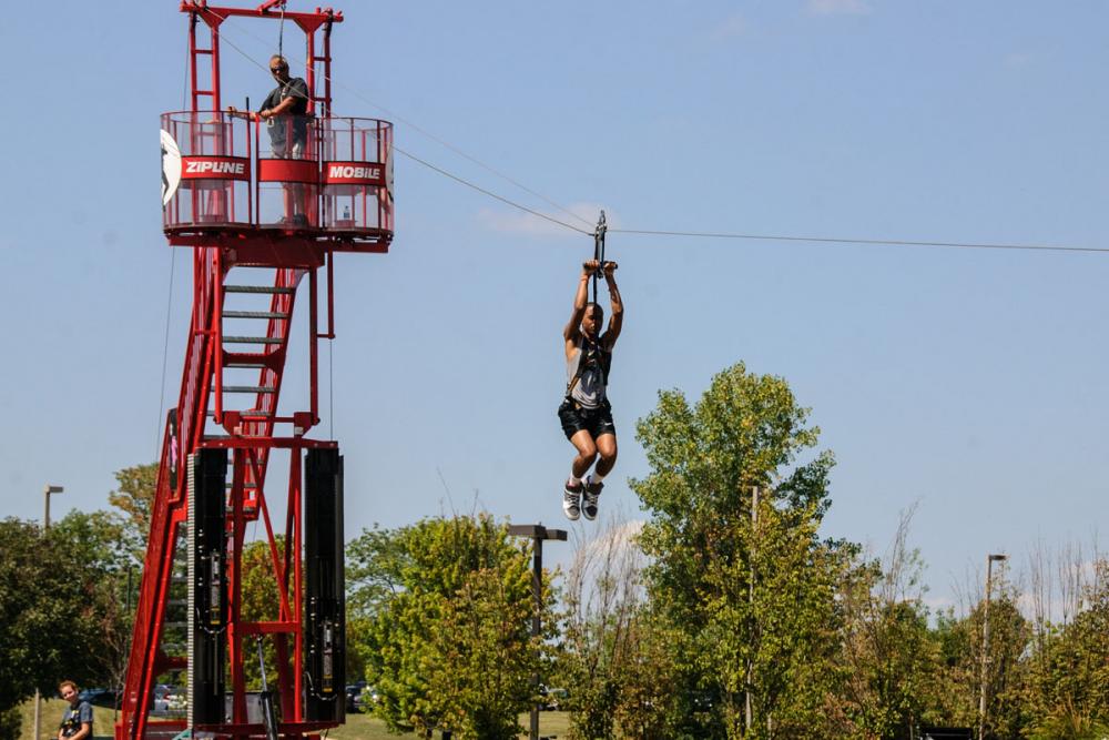 Mobile Zip Line - Inflatables and Bounce Houses St Louis - GW Event ...